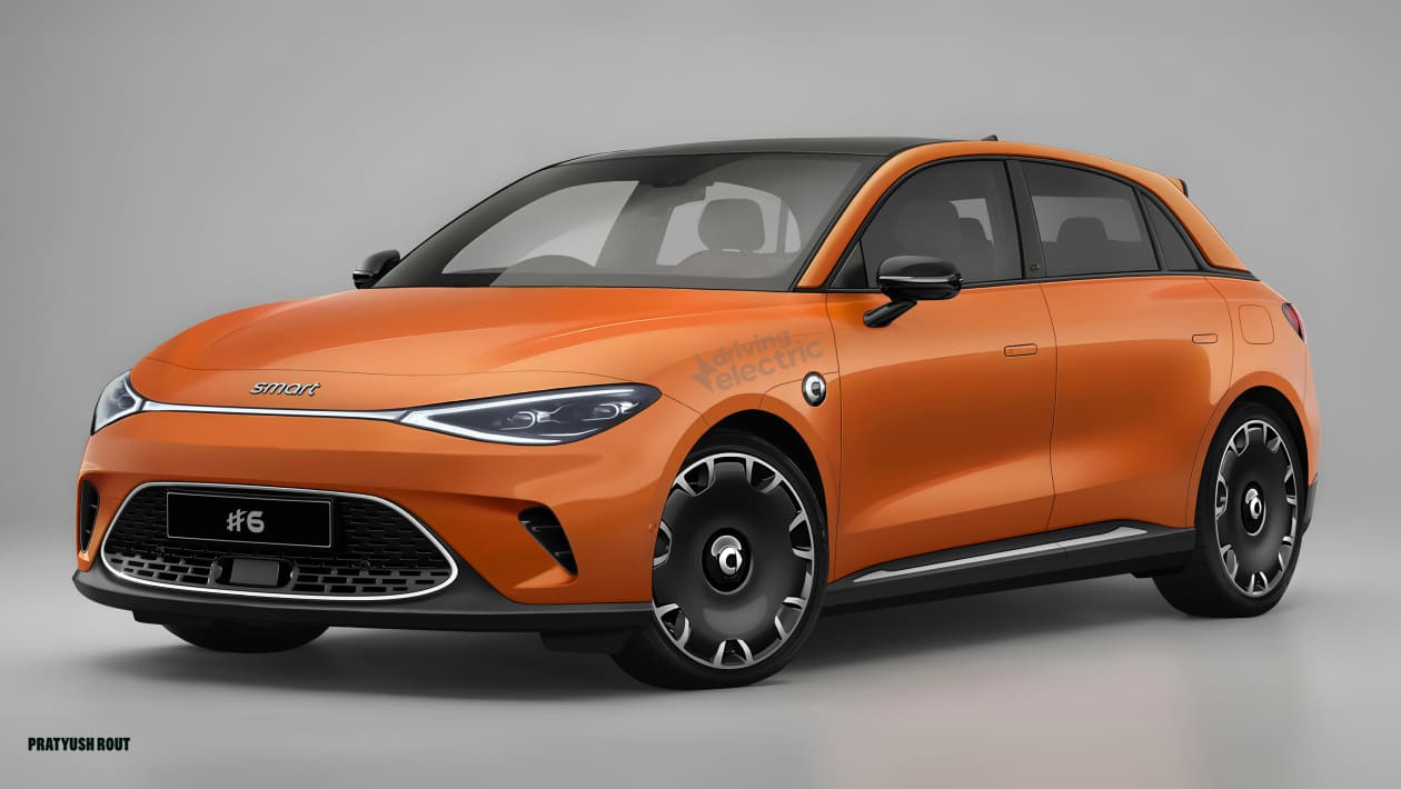 Upcoming Smart #6 will go head-to-head with electric hatchbacks like the VW ID.3 | DrivingElectric